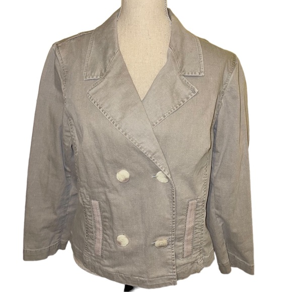 Sigrid Olsen | Jackets & Coats | Sigurd Olsen Womans Double Breasted ...